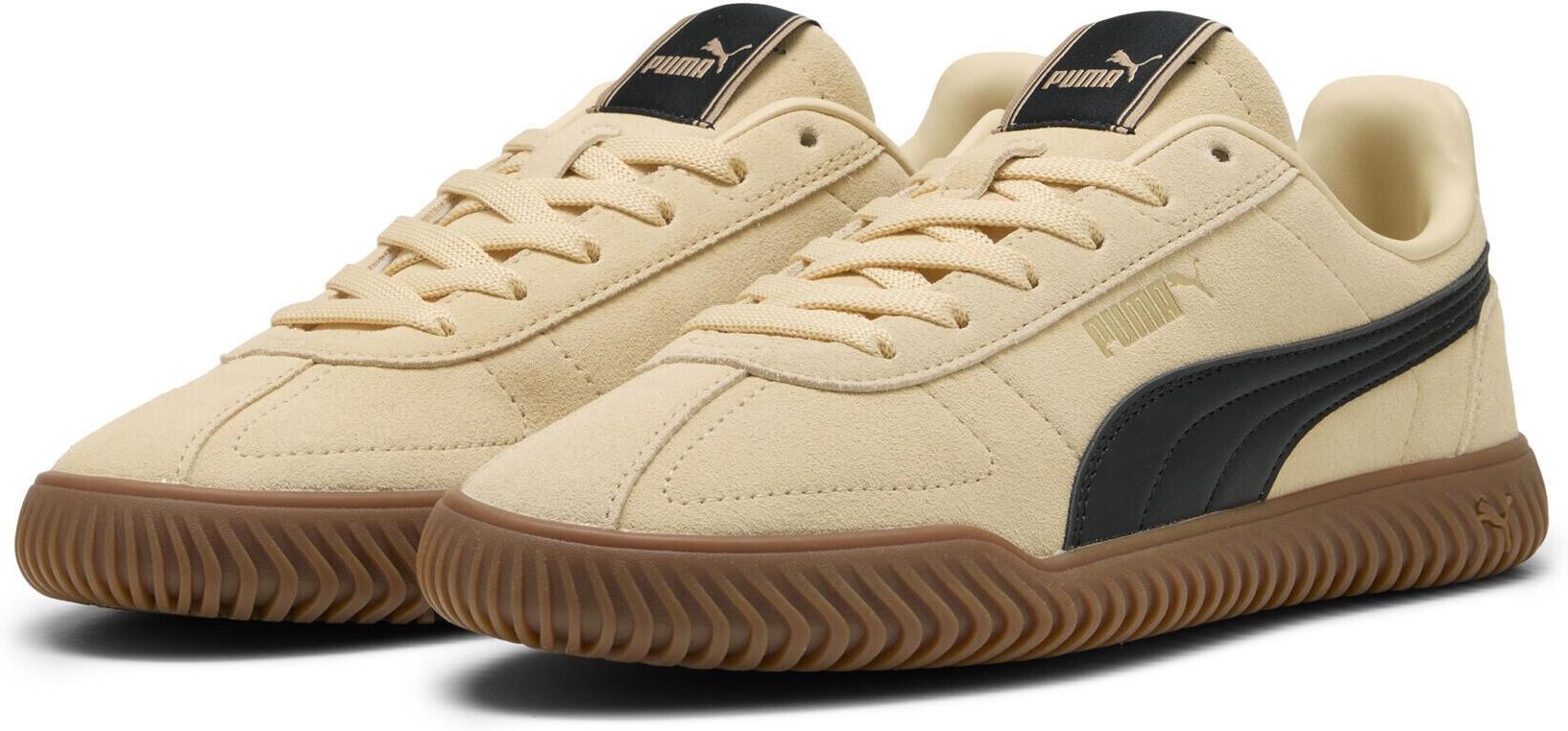 Sneakersy unisex PUMA Club Kayzer PUMA Canvas Black Beige - Ceny i ...
