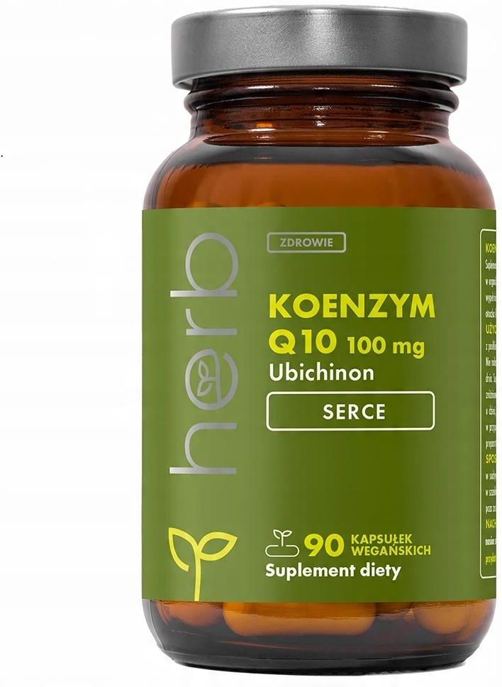 Herb Koenzym Q10 Ubichinon 100mg 90kaps. - Opinie i ceny na Ceneo.pl