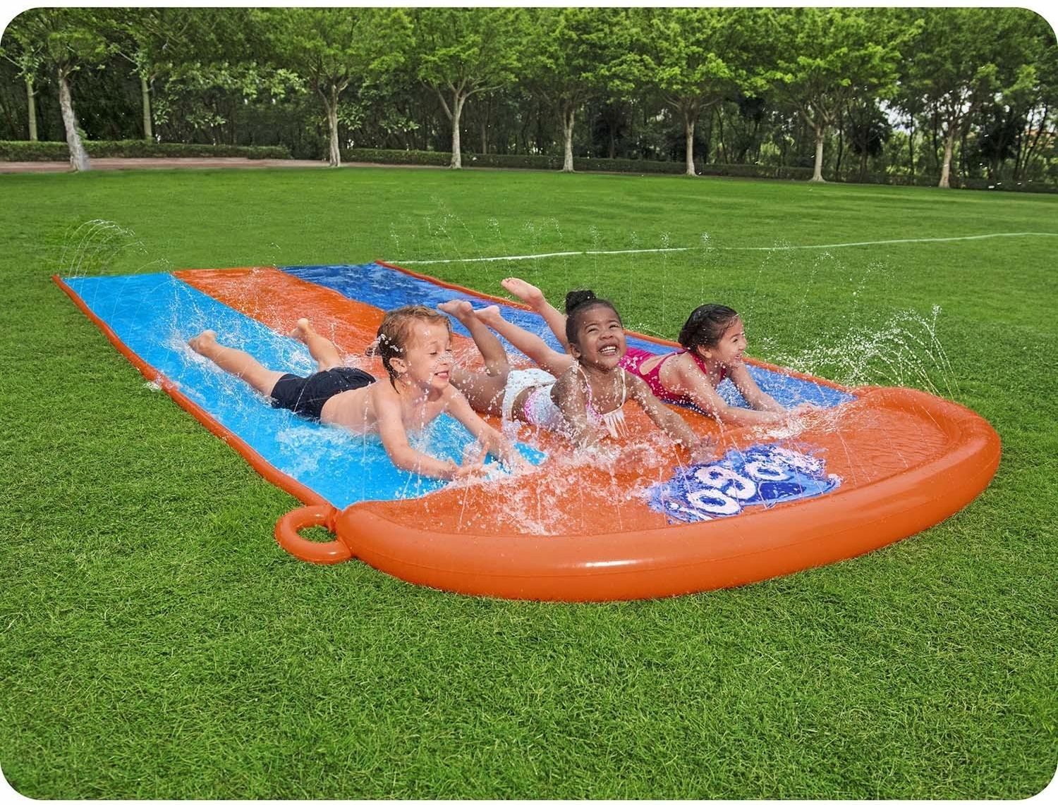 Bestway Zabawka Ślizgawa Trojtorowa 52329 Ślizgawka Potrójna - Ceny i opinie - Ceneo.pl