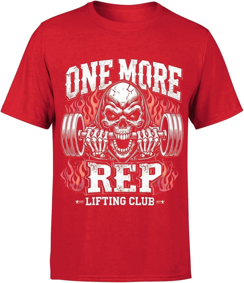 One More Rep Męska koszulka (L, Czerwony) - Ceny i opinie - Ceneo.pl