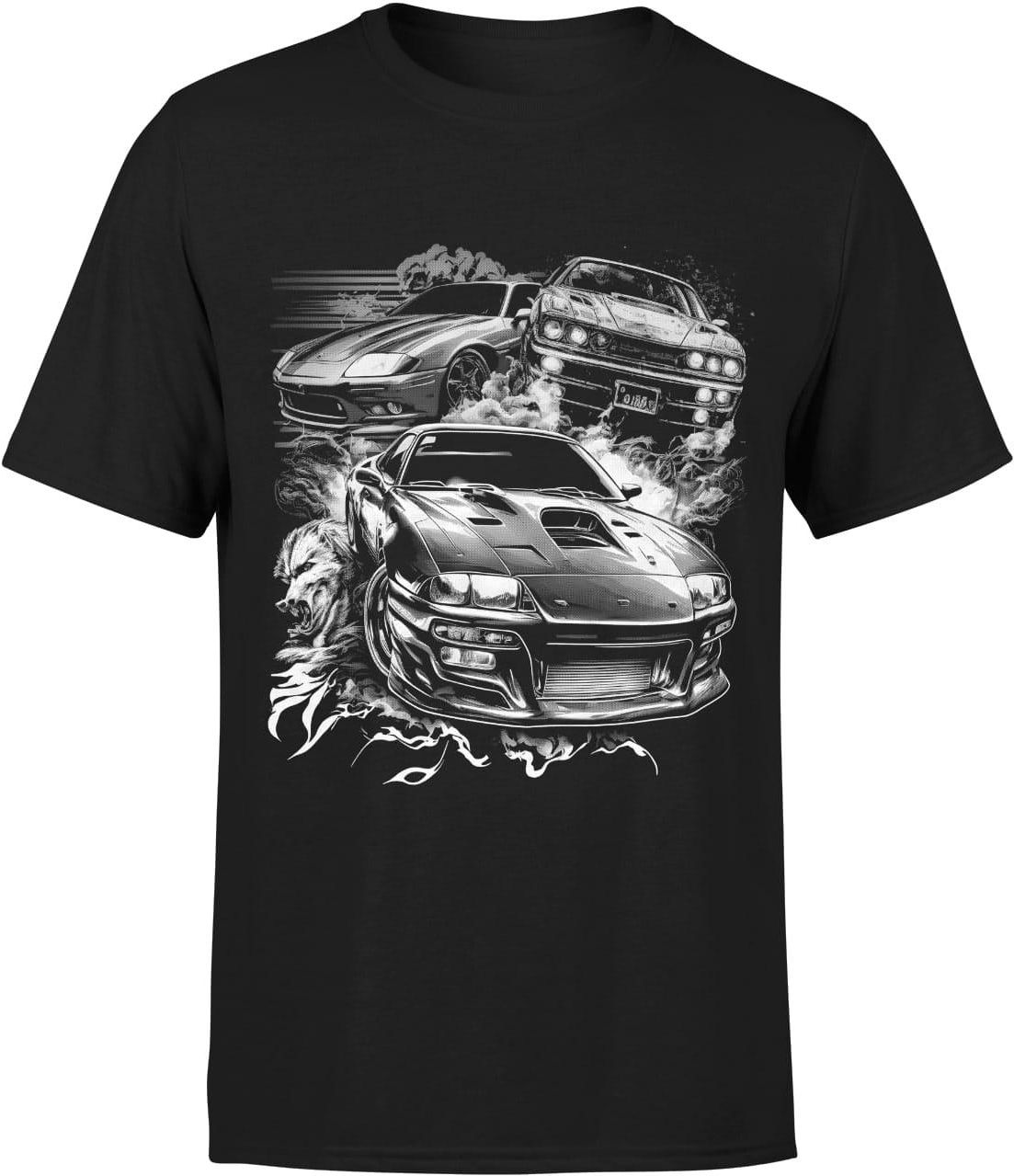 Szybcy I Wściekli Vintage Samochody Męska koszulka fast and furious y2k ...
