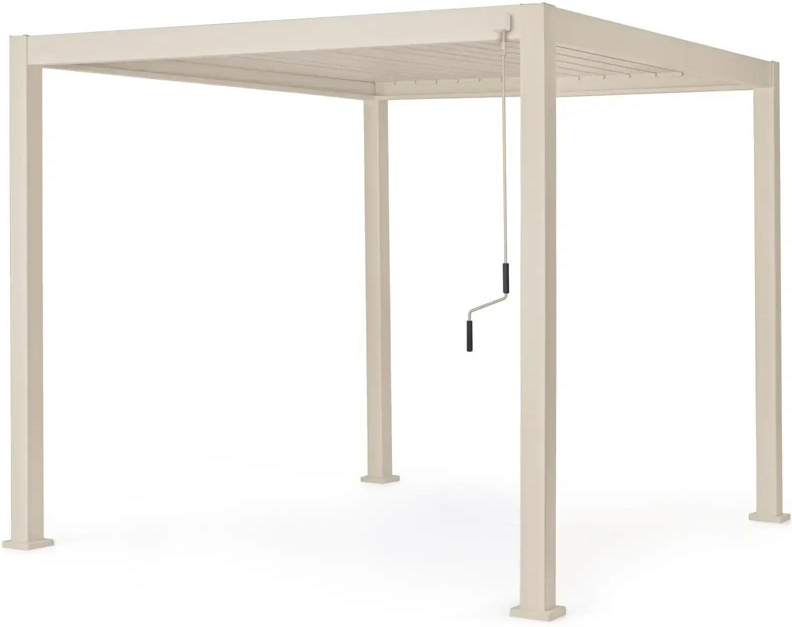 Bizzotto Pergola Manualna Ocean 300X300 Beżowa Aluminium (795809 ...