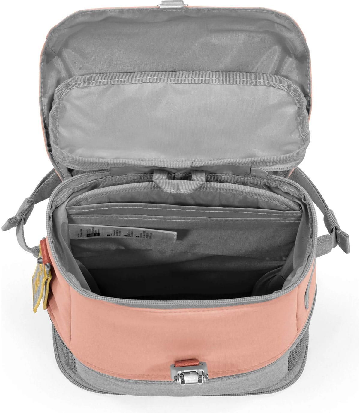 Stokke Jetkids Backpack Powiększany Plecak Coral Pink - Szkolny plecak ...