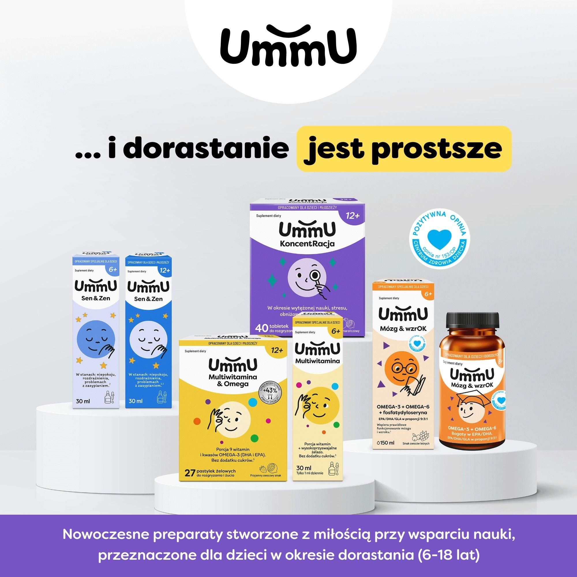 USP Zdrowie UmmU Sen & Zen 6+ krople 30 ml - Opinie i ceny na Ceneo.pl