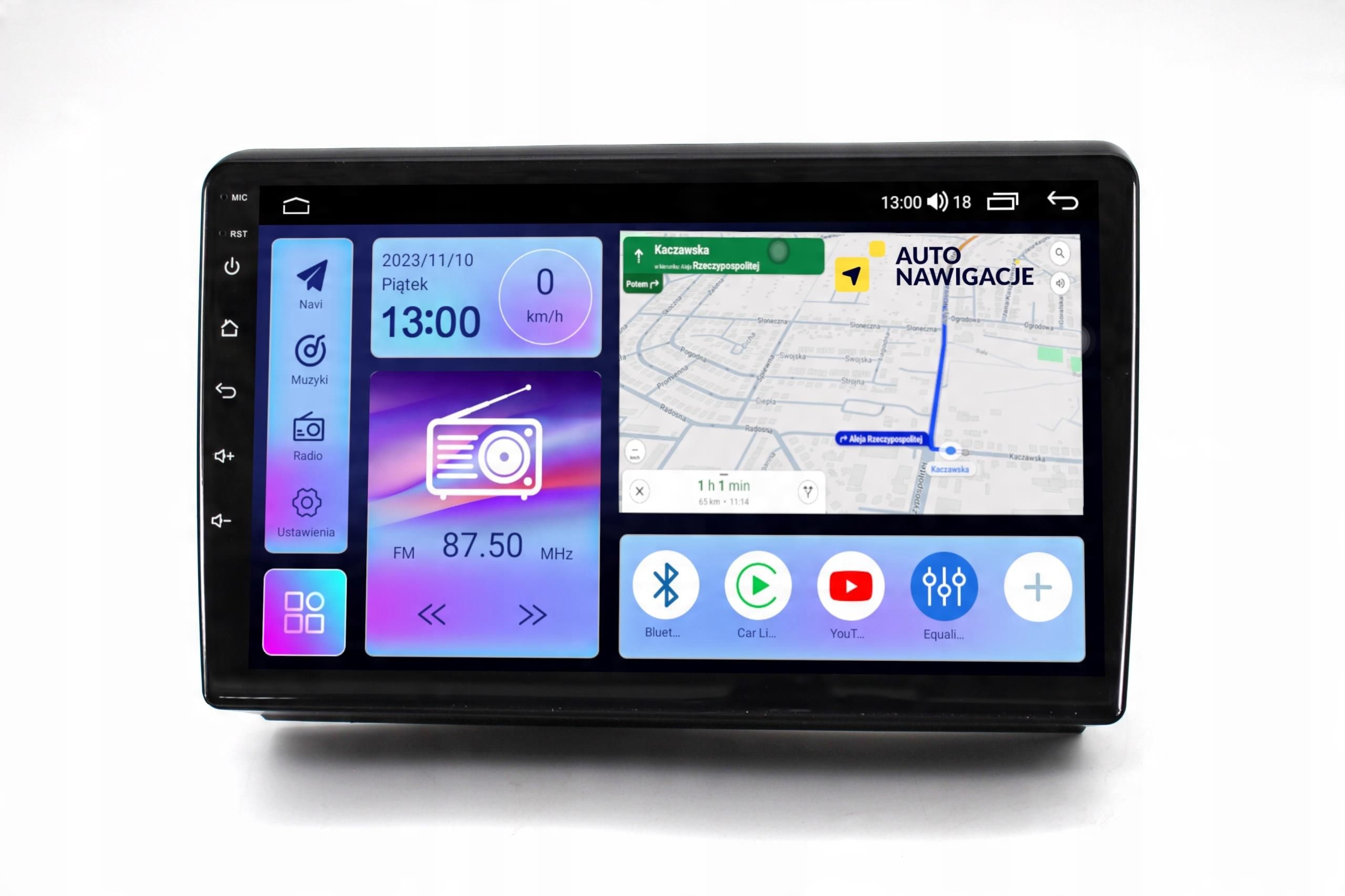 Radioodtwarzacz samochodowy Smart-Auto Radio Nawigacja Gps Volkswagen ...