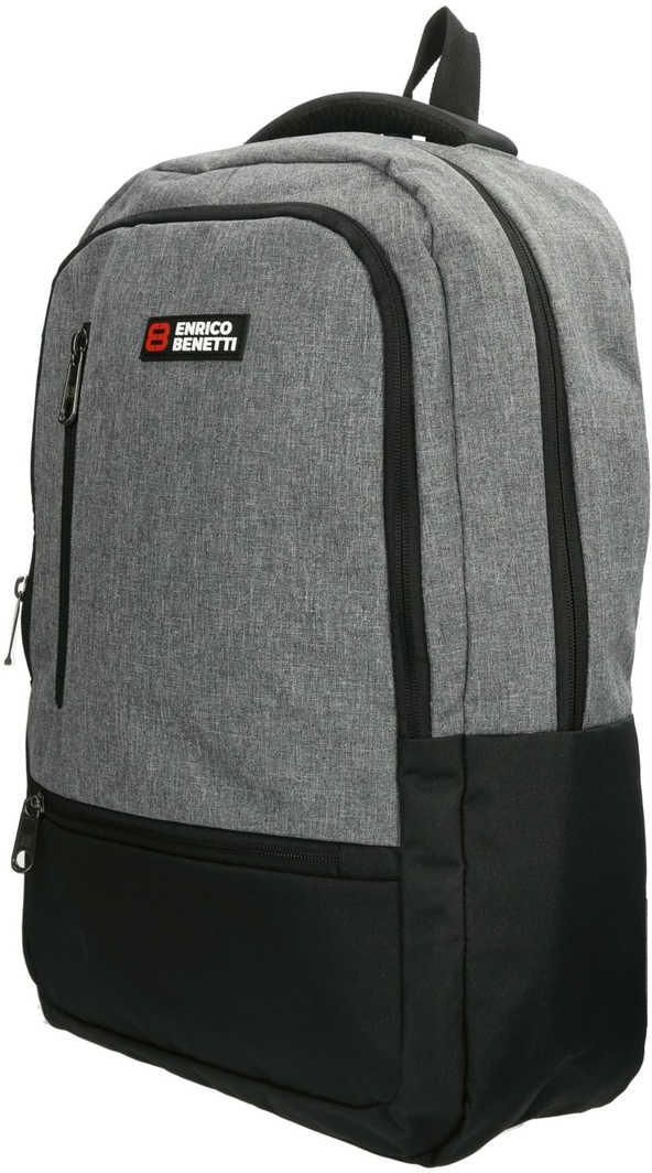 Enrico Benetti Hamburg 15 Notebook Backpack Light Grey 25L Eb-62124026 ...