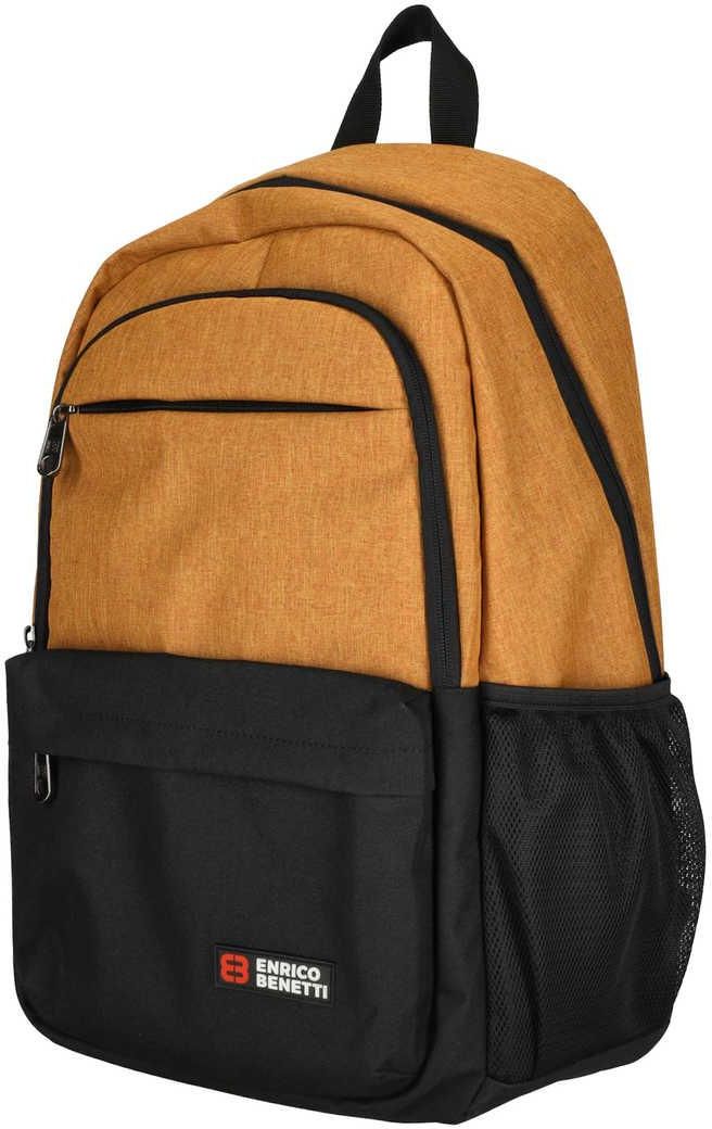 Enrico Benetti Hamburg Notebook Backpack 23L Rust Eb-62144019 - Szkolny ...