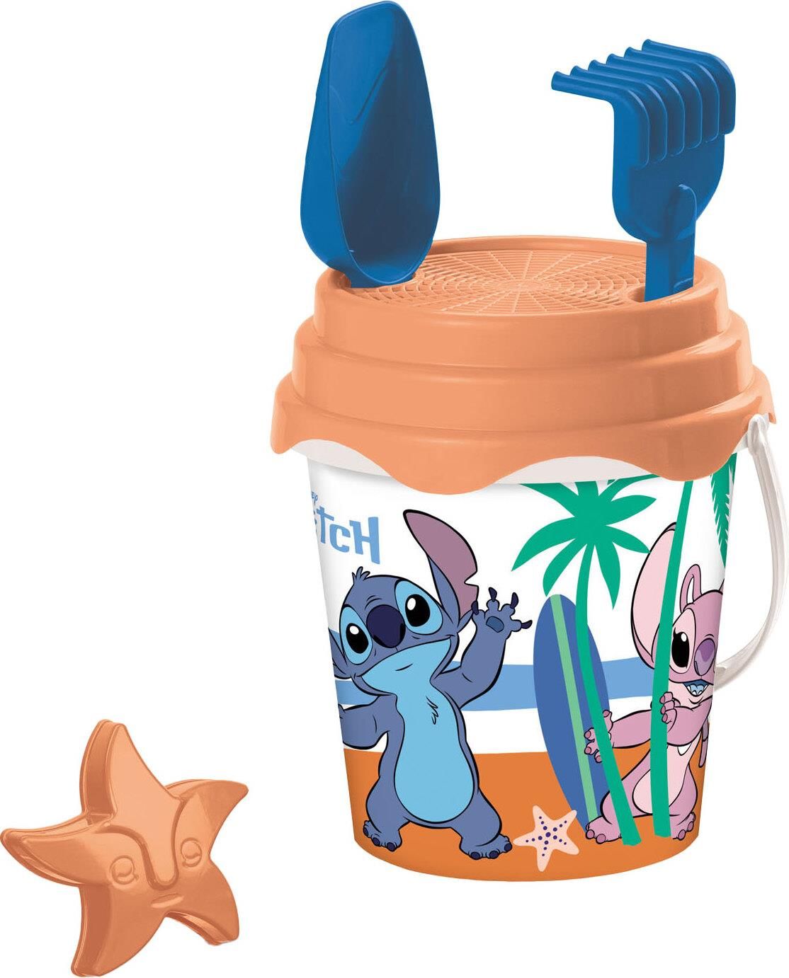 Happy People Disney Stitch Zestaw Plażowy Wiaderko Łopata Konewka ...