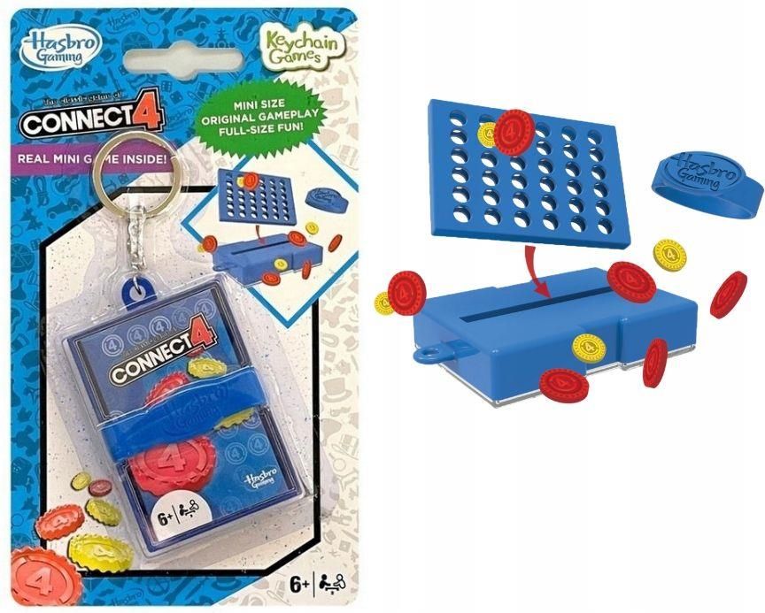 Hasbro Connect 4 Breloczek Wersja Podróżna - Gra dla dziecka - Ceny i ...