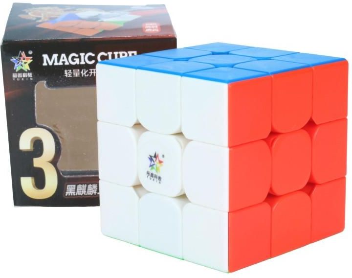 YuXin Black Kylin 3x3x3 v2 Stickerless Bright YXHQL10 - Ceny i opinie ...