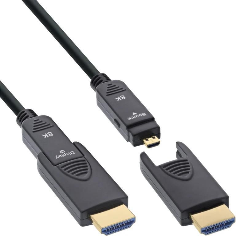 Inline 17940O kabel HDMI 40 m HDMI Type-A/HDMI Type-D Czarny - Opinie i ...