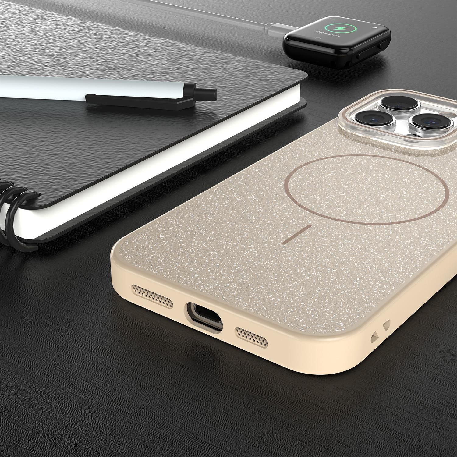 Tfo Nakładka Glitter Thin Mag Do Iphone 14 6 1 Brązowa - Etui na ...