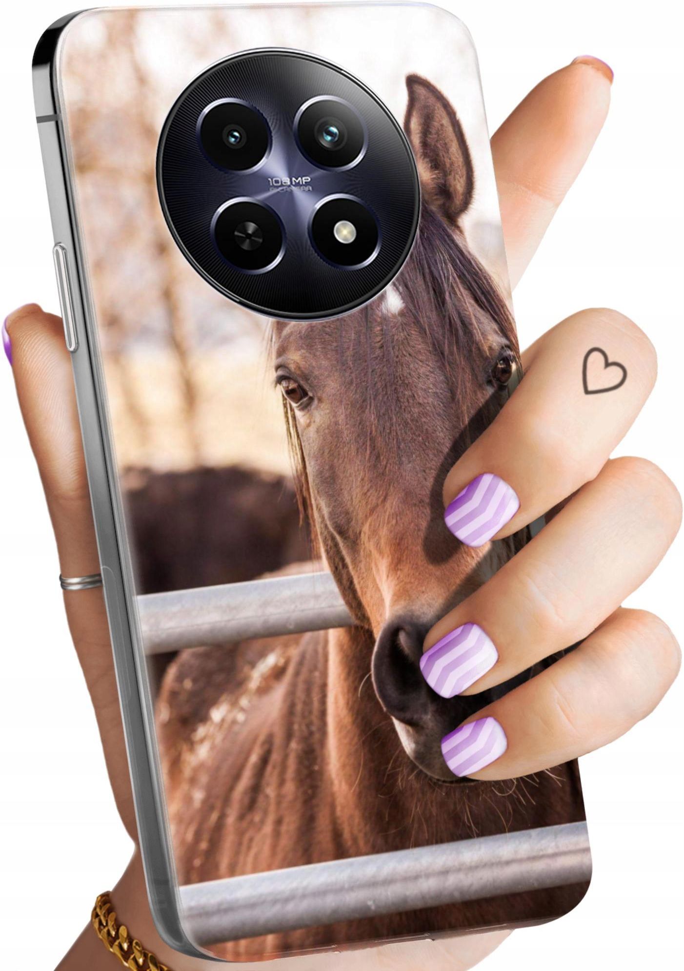 Hello Case Etui Do Realme 12 5G Konie Kuce Pegazy Obudowa Pokrowiec ...