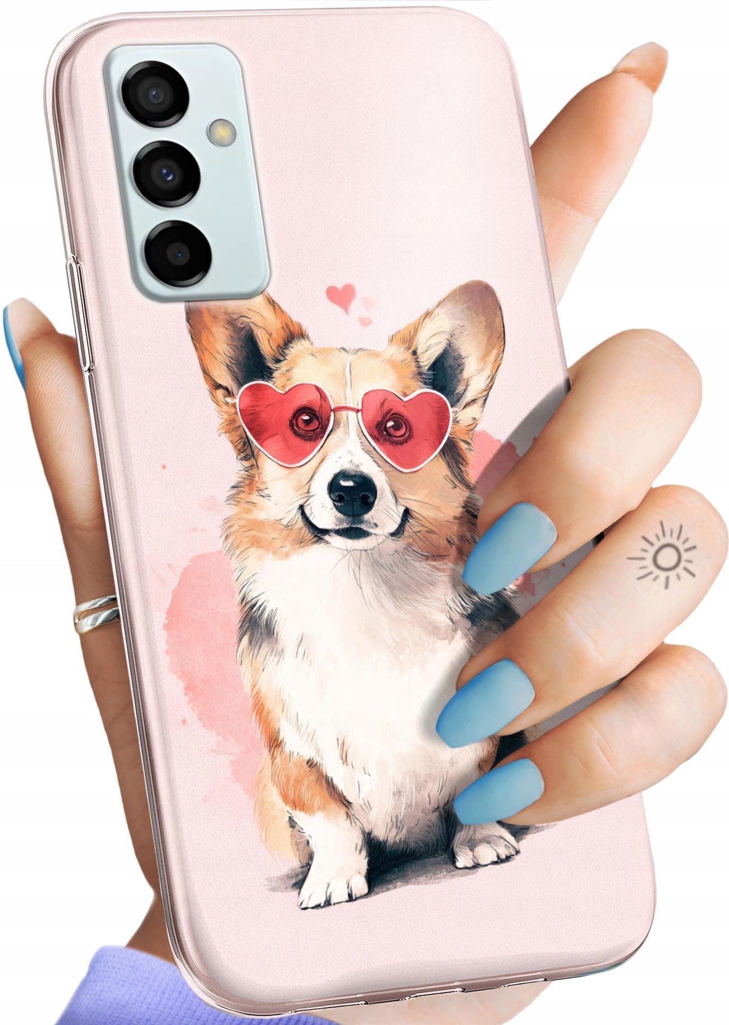 Hello Case Etui Do Samsung Galaxy A23 5G Corgi Pieski Piesek Łapa ...