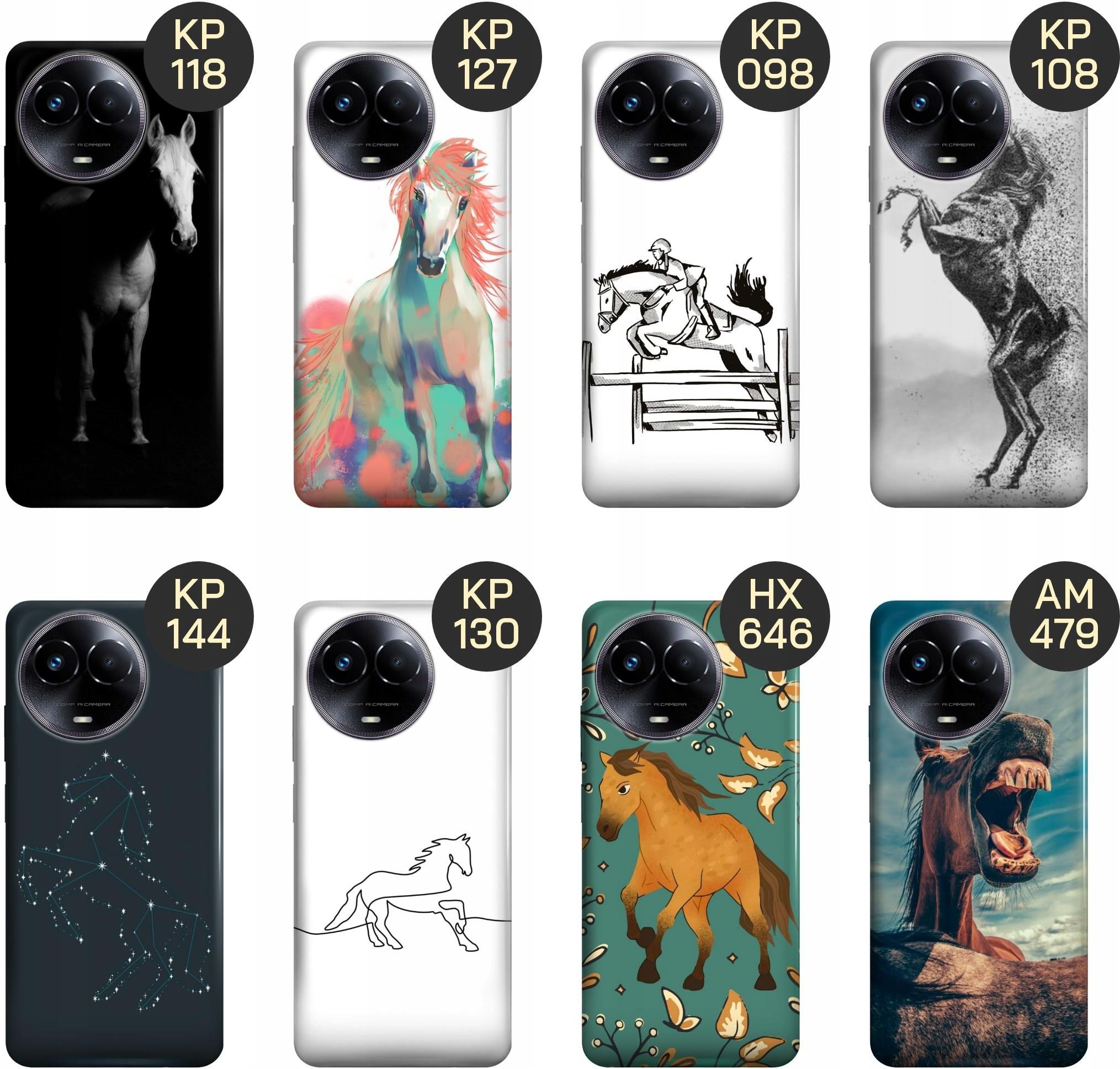 Hello Case Etui Do Realme 11 5G Konie Kuce Pegazy Obudowa Pokrowiec ...