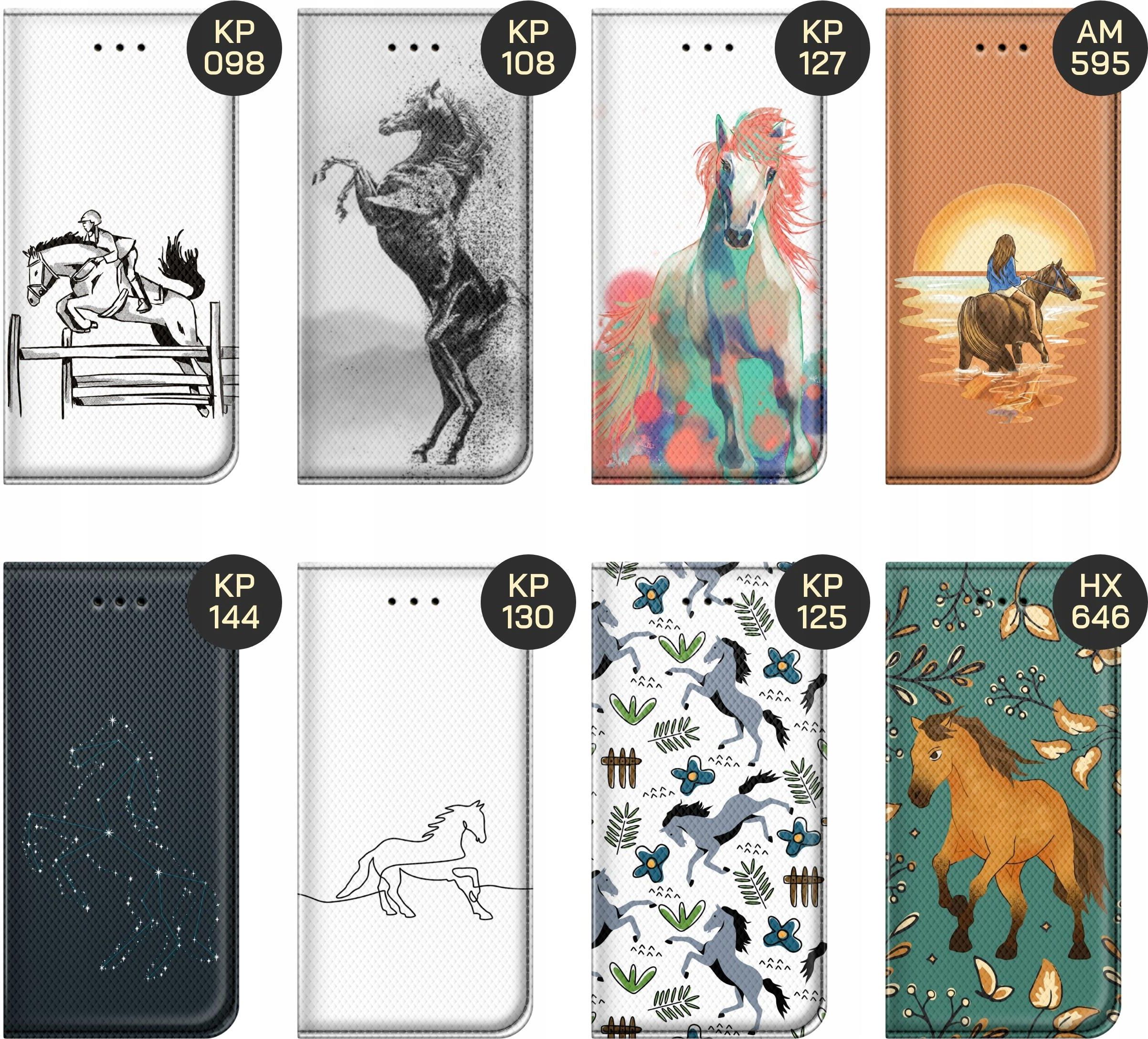Hello Case Etui Z Klapką Do Oppo A80 Konie Kuce Pegazy Futerał ...