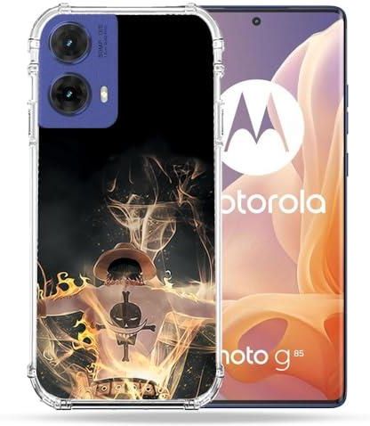 Cokitec Wzmocniona Obudowa Do Motorola G85 5G Manga One Piece Ace Black ...