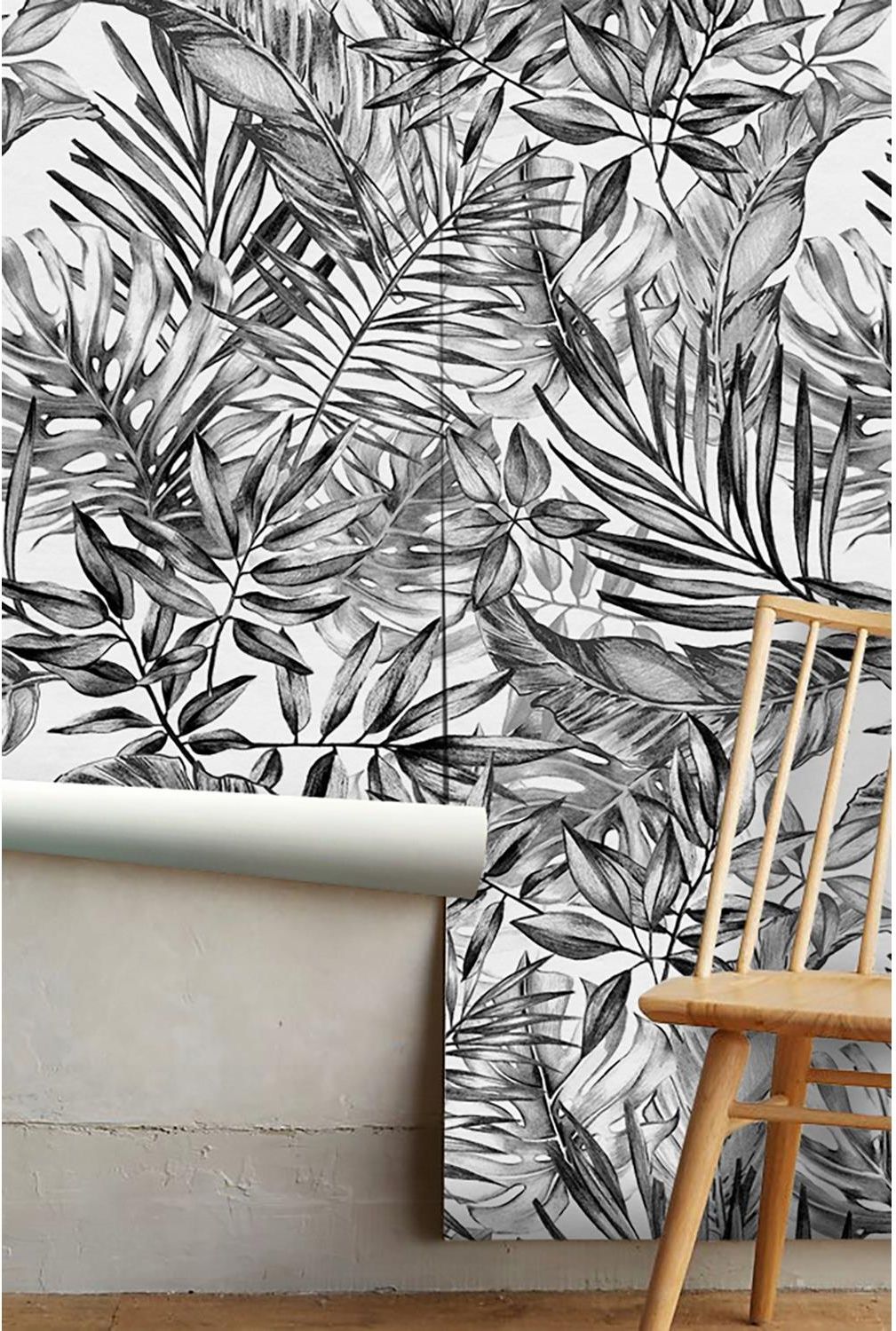 Tapeta lateksowa Czarna monstera 290x290 cm klej - Opinie i ceny na ...