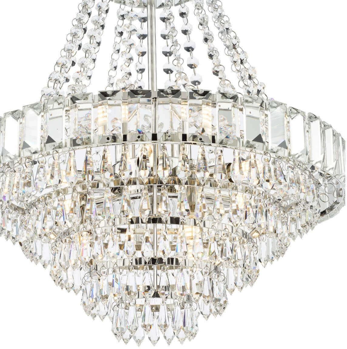 Dar Lighting Regulowany Żyrandol Osborne Osb1238-Eh Rokoko Do Salonu ... Dar Lighting Regulowany Żyrandol Osborne Osb1238-Eh Rokoko Do Salonu ...