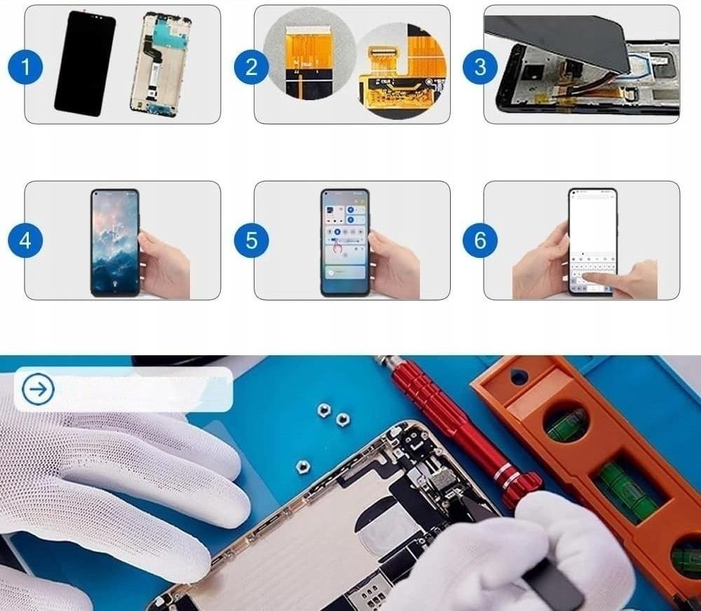 Podzespoły do telefonu Arcom Wyświetlacz Xiaomi Redmi Note 14 Pro 5G ...