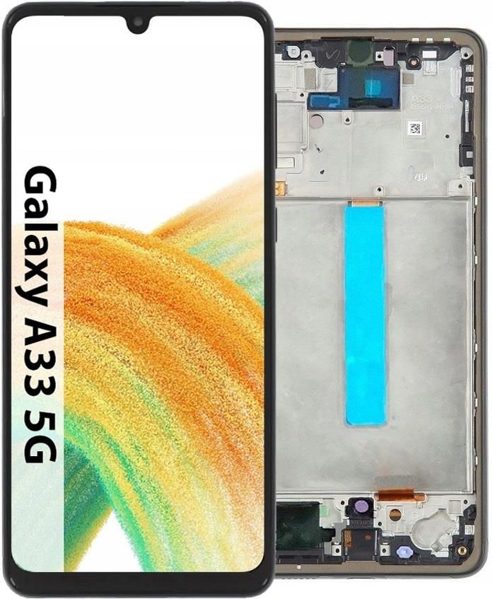 Podzespoły do telefonu Inm'S Wyświetlacz Do Samsung Galaxy A33 5G A336 Lcd Ekran Ramka Oled ...