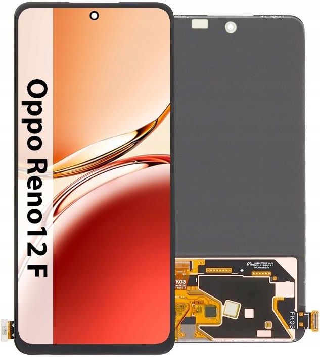 Podzespoły do telefonu Inm'S Wyświetlacz Do Oppo Reno 12F 4G 5G Oled ...