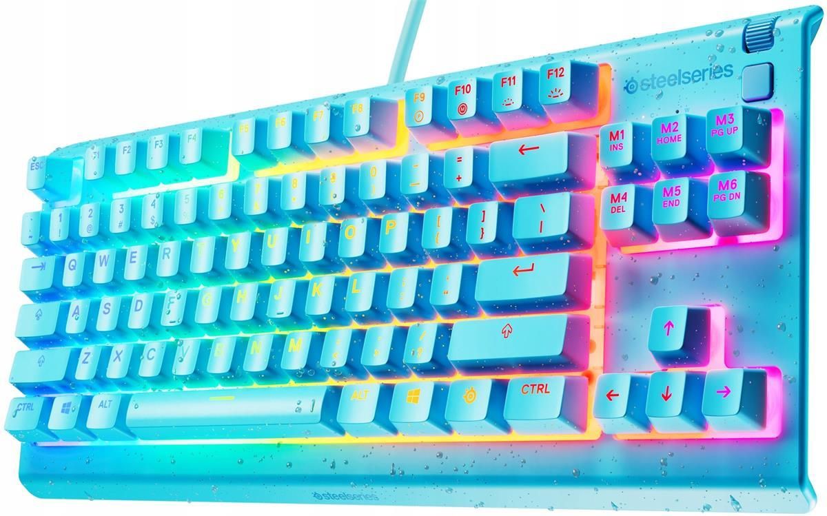 Klawiatura Steelseries Apex 3 TKL US Niebieski (64933) - Opinie i ceny na Ceneo.pl