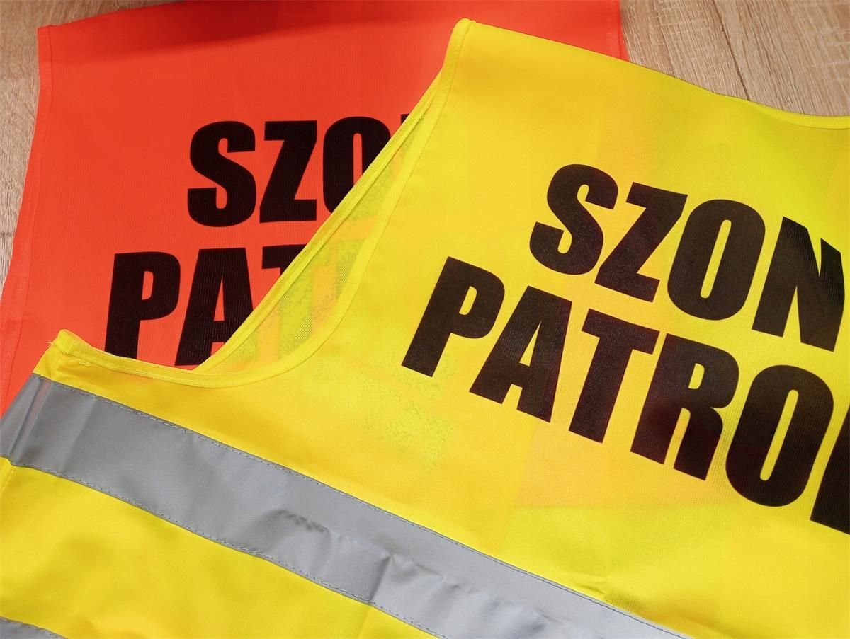 Otonadruk Kamizelka Z Nadrukiem Szon Patrol Napis Przód I Tył - Ceny i ...