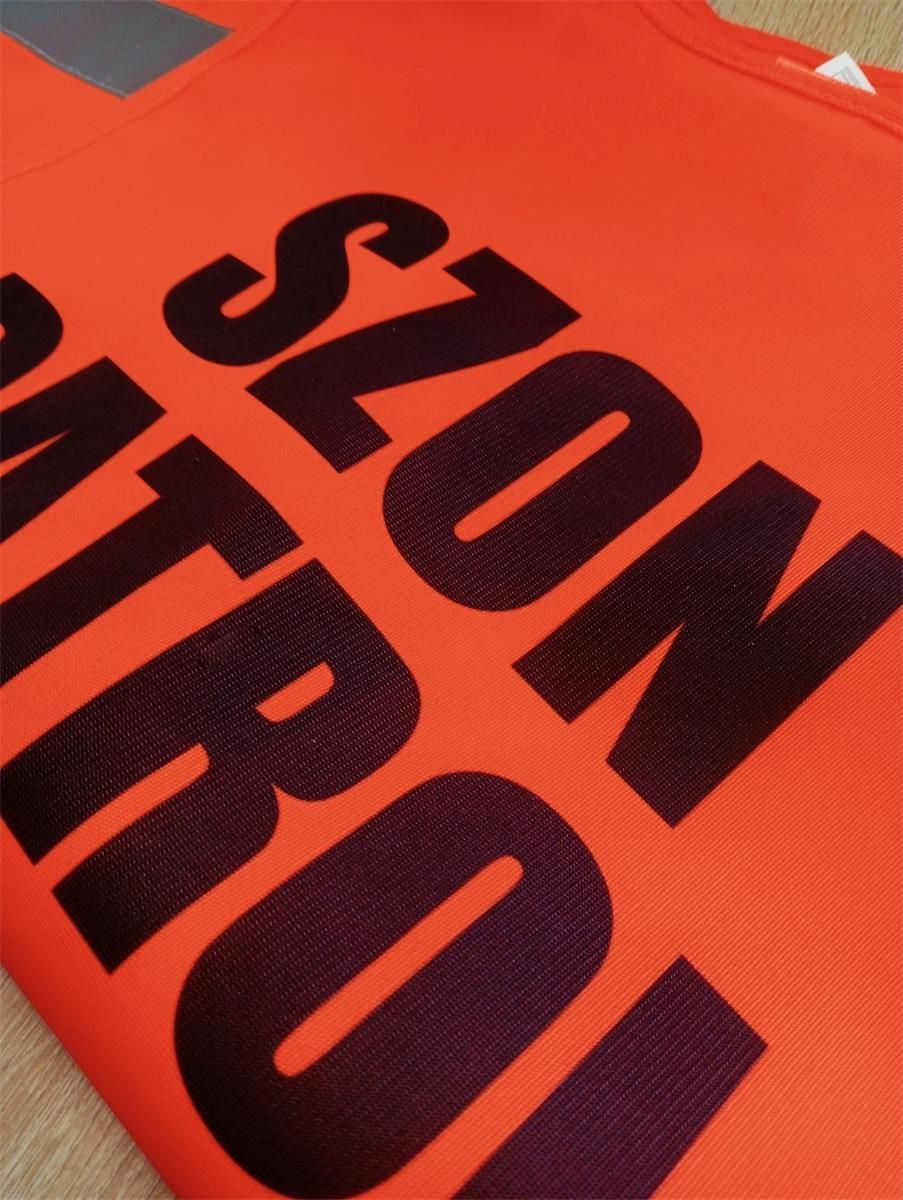 Otonadruk Kamizelka Z Nadrukiem Szon Patrol Napis Przód I Tył - Ceny i ...