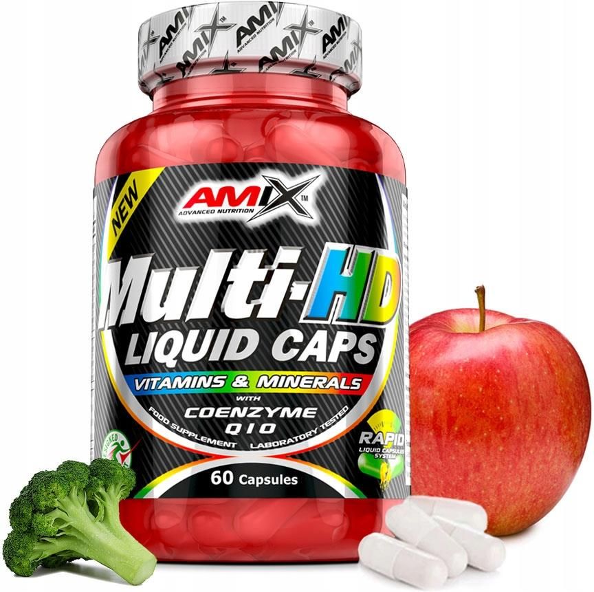 Amix Advanced Nutrition Multi Hd 60kaps. - Opinie i ceny na Ceneo.pl
