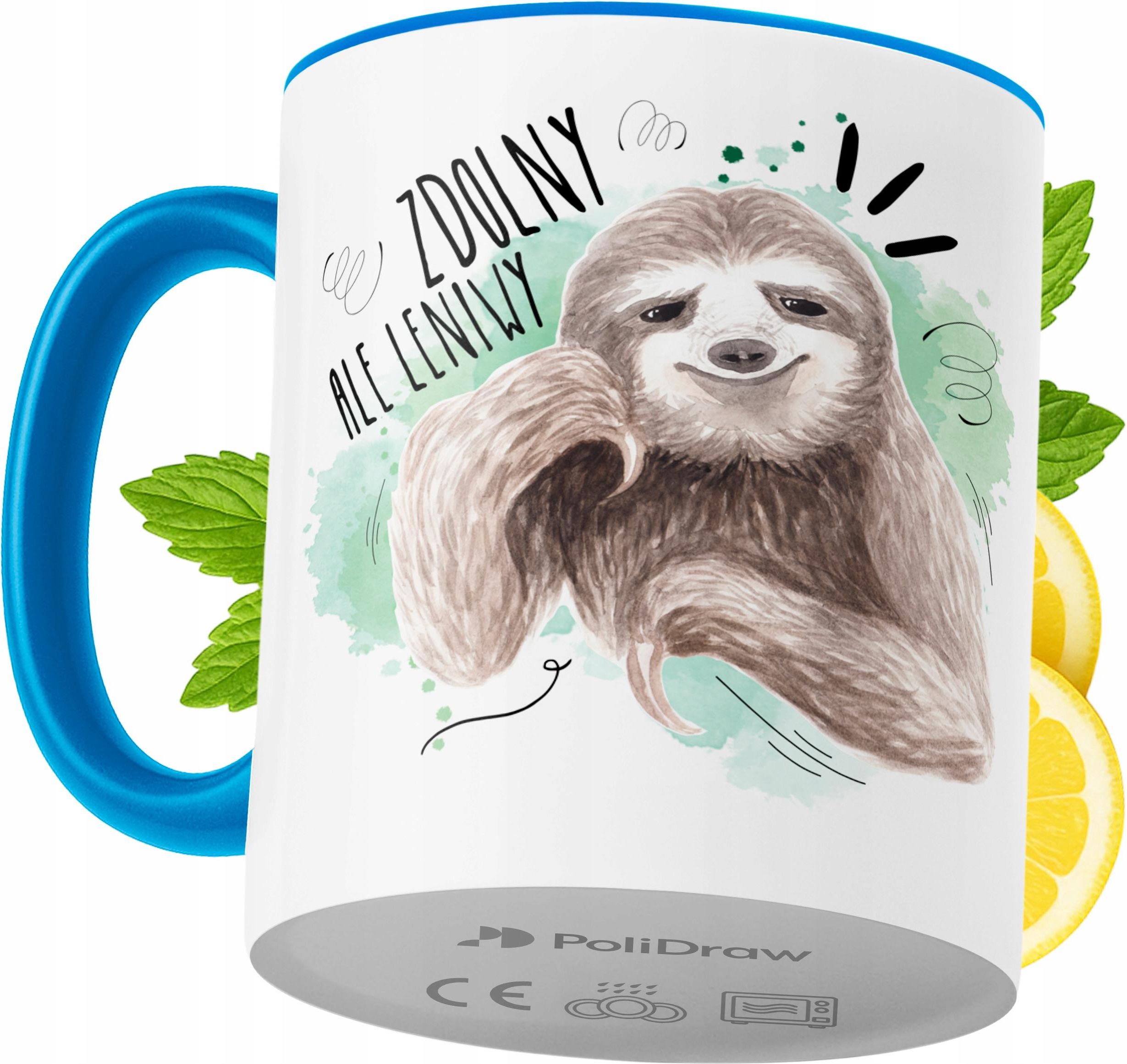 Kubek Śmieszne Na Prezent Z Nadrukiem Ze Zdjęciem Błękitny 330ml - Opinie i atrakcyjne ceny na ...