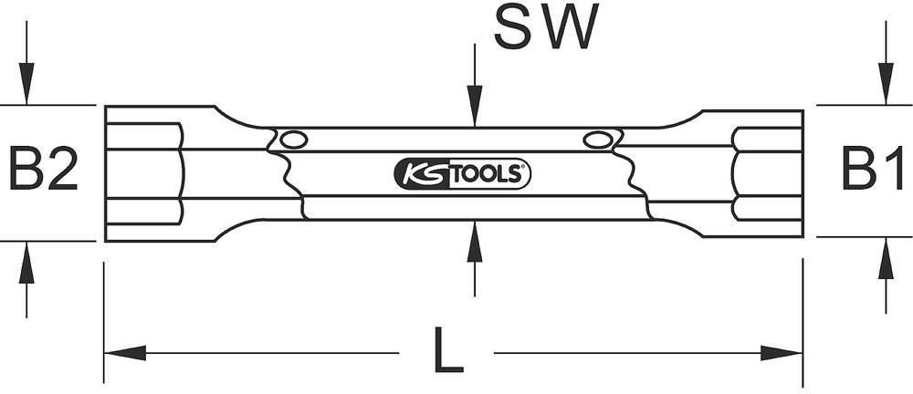 Ks Tools Klucz Nasadowy 12 - 14mm 9638396 - Opinie i ceny na Ceneo.pl