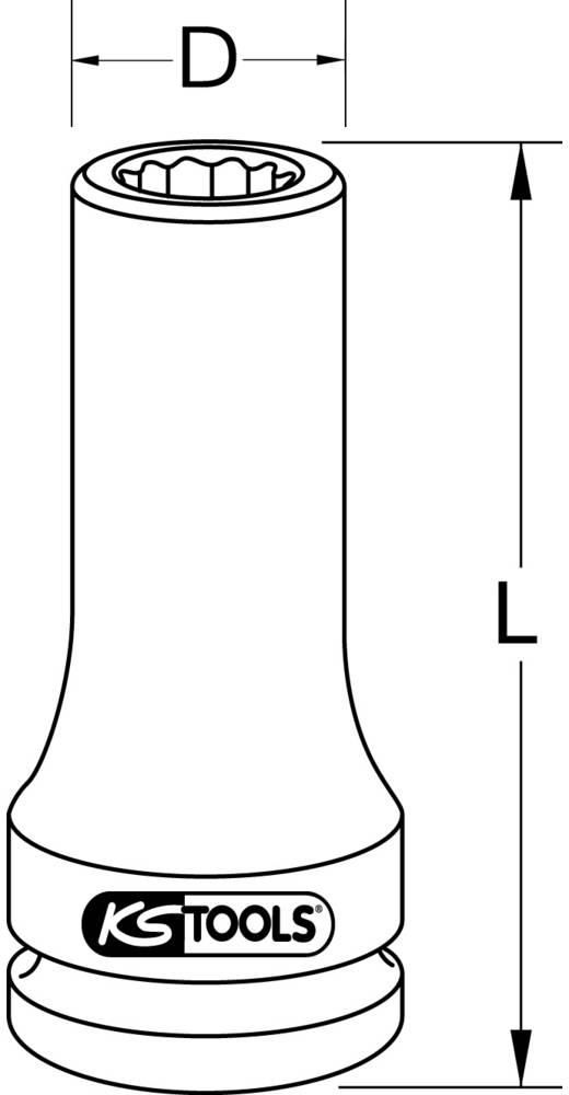 Nasadka do elektronarzędzi Ks Tools Nasadka Udarowa 3/4 4601506 - Opinie i ceny na Ceneo.pl