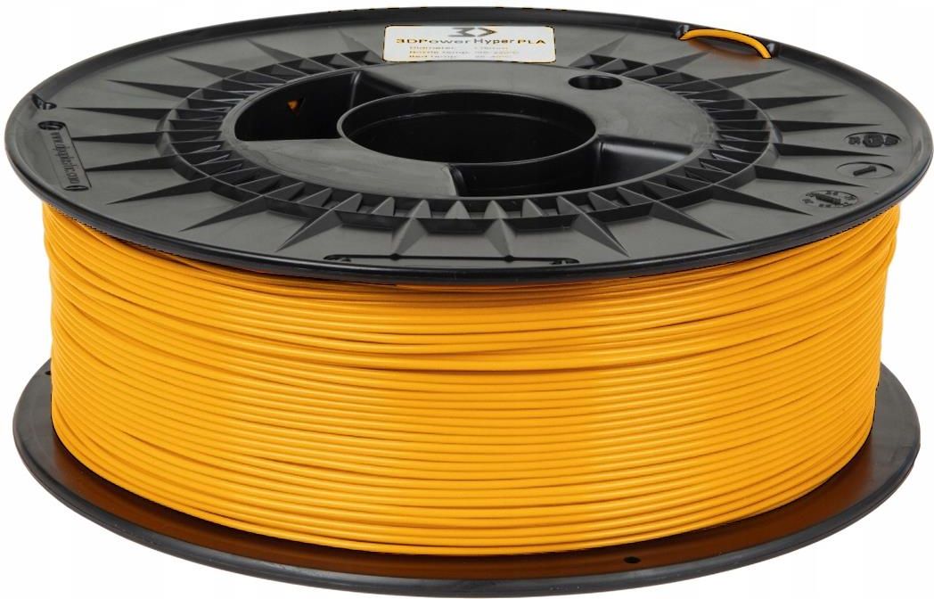 Filament 3Dpower Filament Hyper Speed Pla 1.75Mm Amber Żółty High 1Kg ...