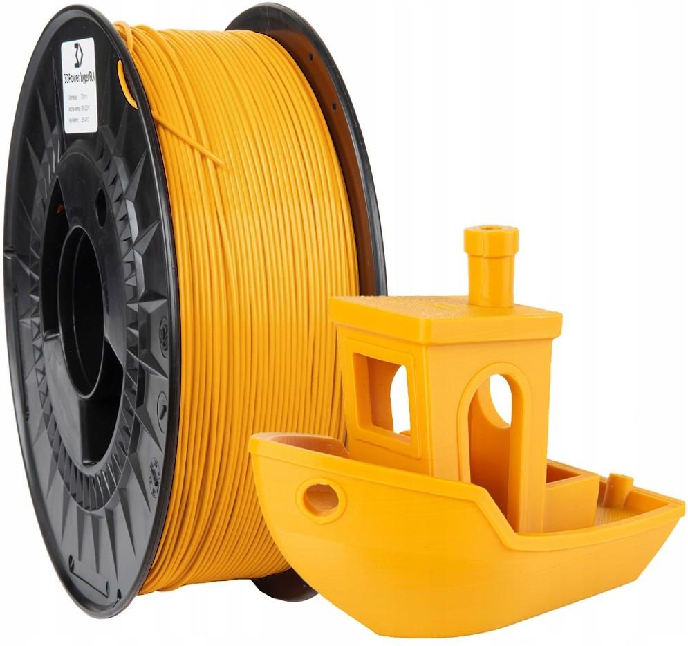 Filament 3Dpower Filament Hyper Speed Pla 1.75Mm Amber Żółty High 1Kg ...