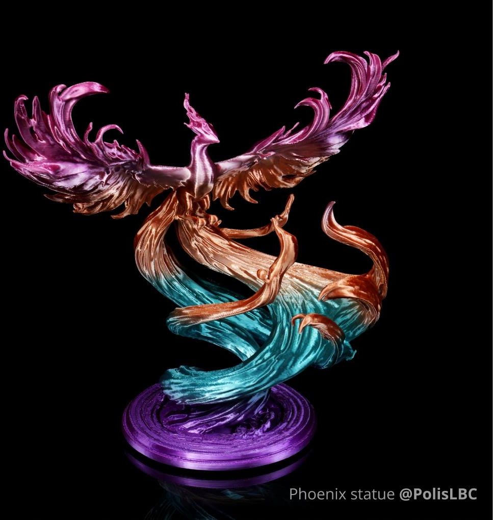 Filament Bambu Lab Filament Pla Silk South Beach Różowo Turkusowy ...