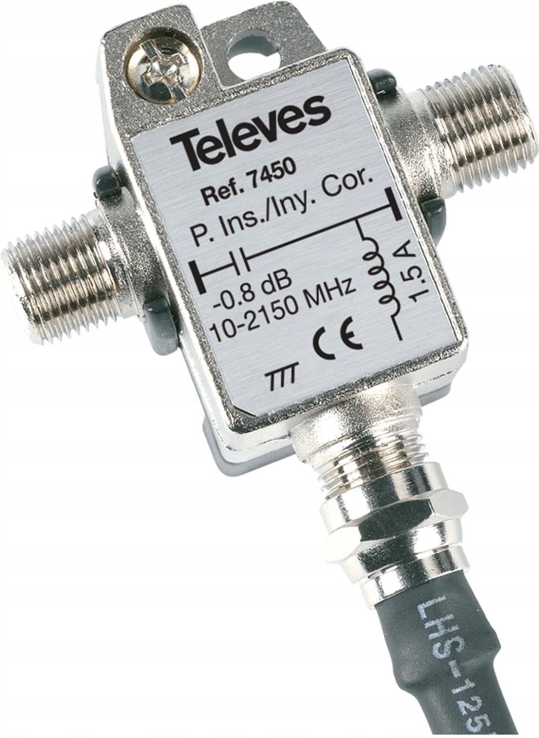 Televes Injektor Zasilania 24V 1A do Anten Fm Tv DVB-T2 10-2150 MHz 7450 - Opinie i ceny na Ceneo.pl