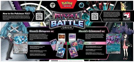 Pokemon TCG Rival Battle Deck - Steven - Ceny i opinie - Ceneo.pl