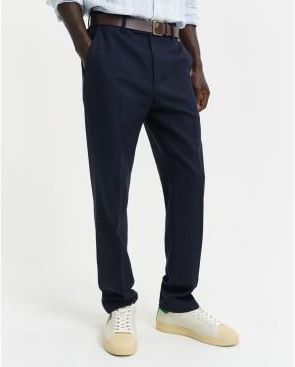 Gant dla mężczyzn. 1505338 Spodnie Club Slim Fit Navy (56), Zwykły ...