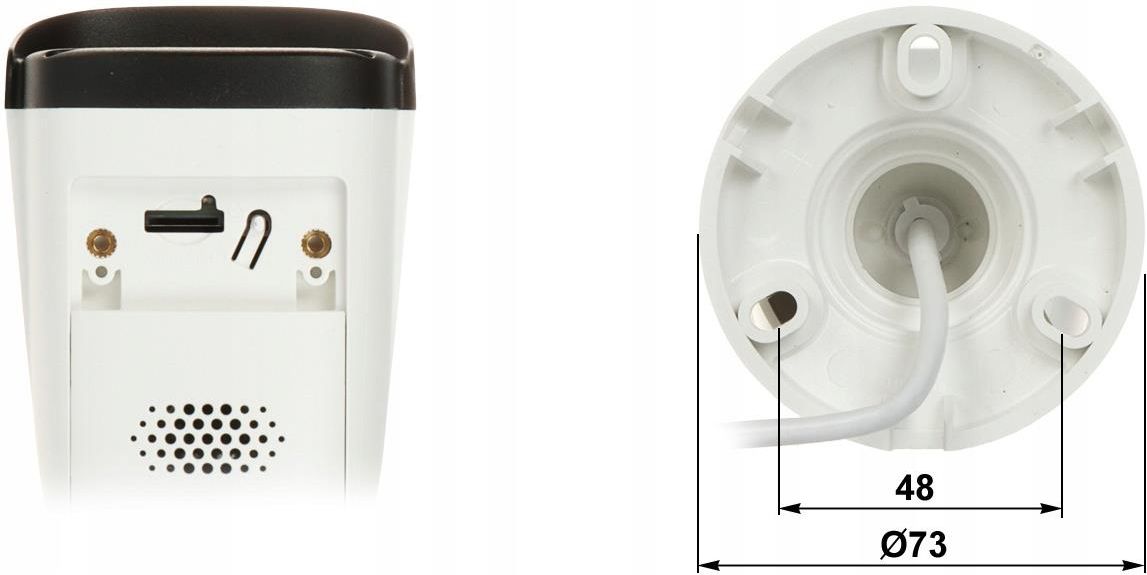 Kamera IP wewnętrzna Tiandy TC-C32QN SPEC:I5W/WIFI/EU/2.8MM/V4.0 ...