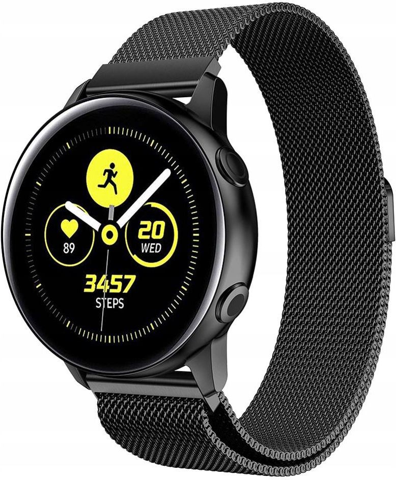 Tech-Band Tech Band Czarna Bransoleta Do Samsung Galaxy Watch Active ...