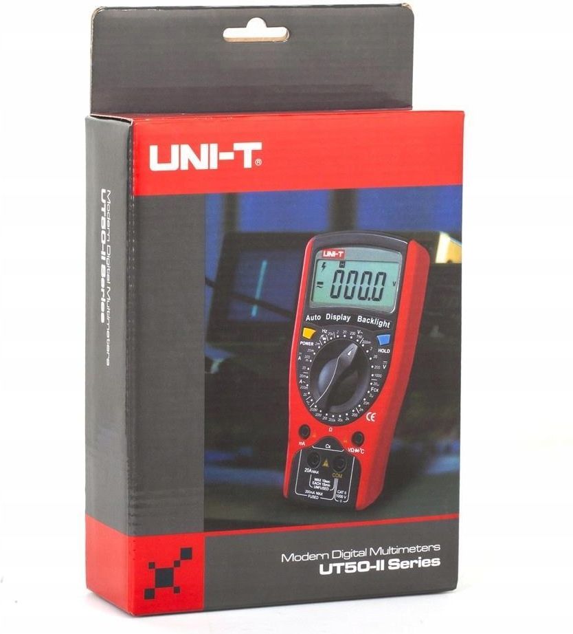 Miernik uniwersalny Uni-T Miernik Uniwersalny Unit Ut 50 C (MIE0081) - Opinie i ceny na Ceneo.pl