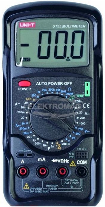 Miernik uniwersalny Uni-T Miernik Uniwersalny Unit Ut 55 (MIE0018) - Opinie i ceny na Ceneo.pl