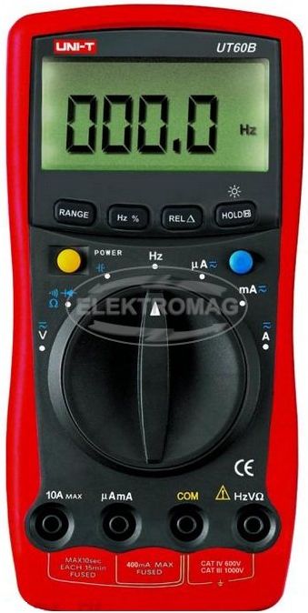 Miernik uniwersalny Uni-T Miernik Uniwersalny Unit Ut 60 B (MIE0024) - Opinie i ceny na Ceneo.pl