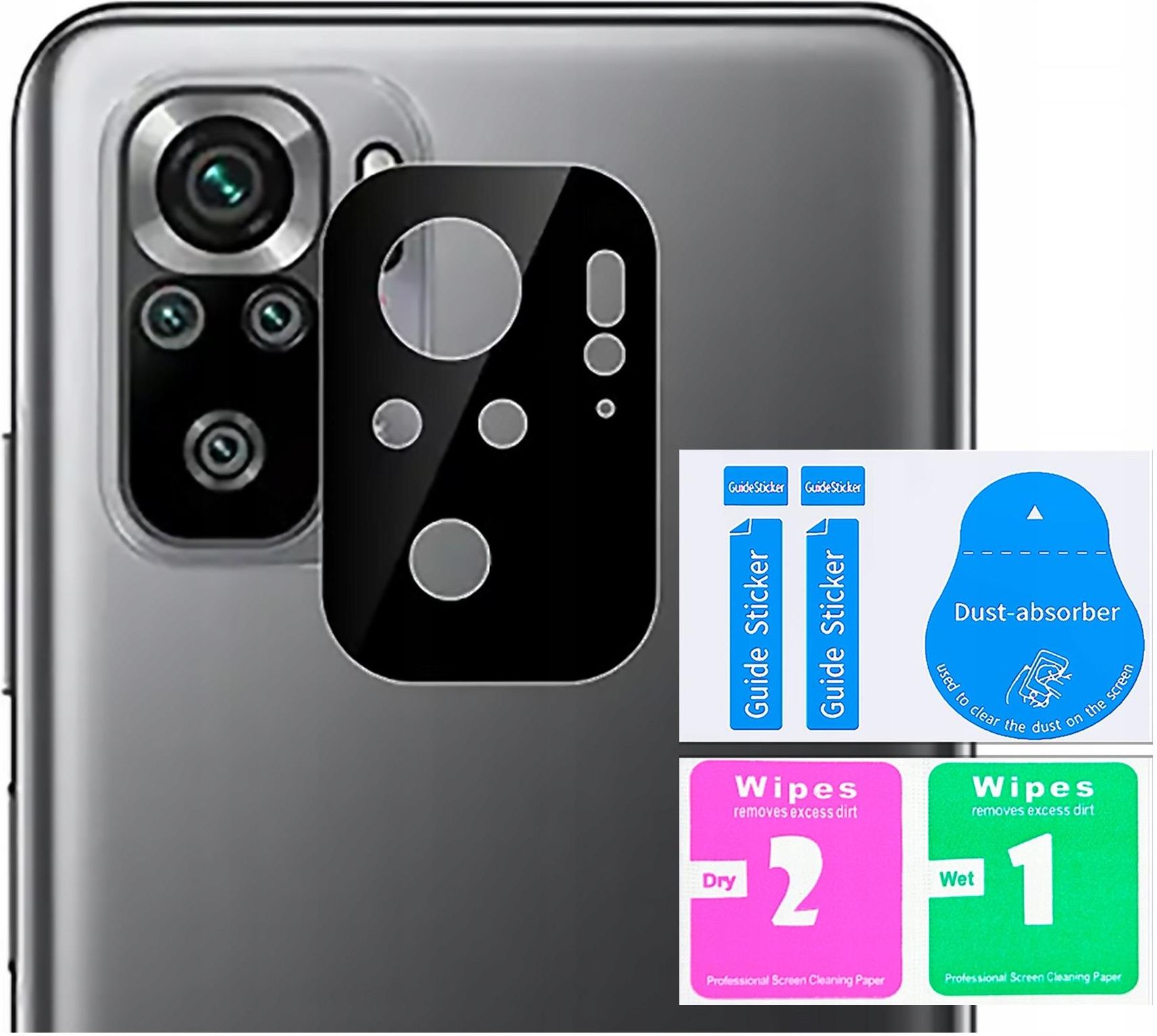 Szkło Hartowane Na Aparat Obiektyw Do Xiaomi Redmi Note 10 4G 10S ...