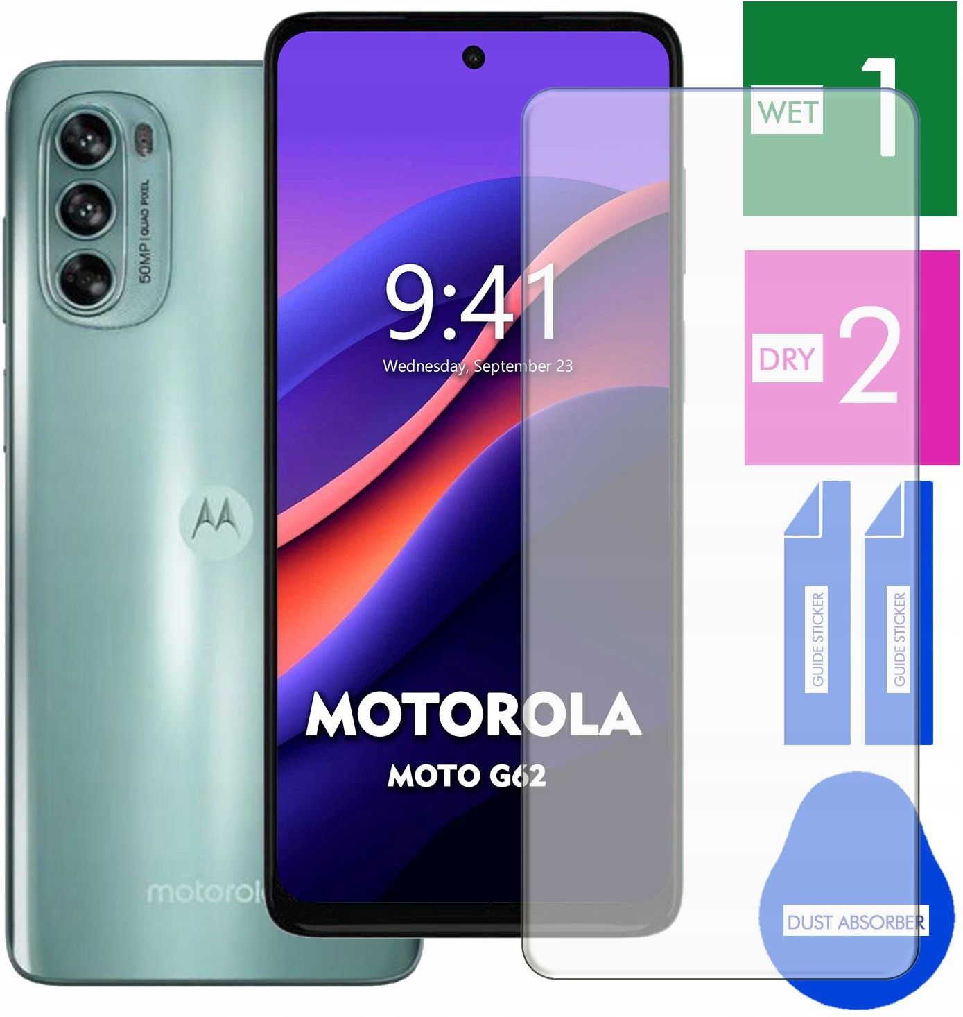 Szkło Ochronne Do Motorola Moto G62 Na Telefon Ekran Szybka Pancerne ...