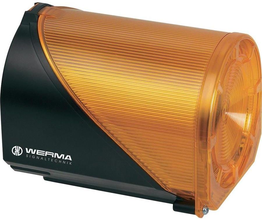 Werma Signaltechnik Syrena Wielotonowa z Sygnalizacją Błyskową Led-Podwójną (444.300.68 ...