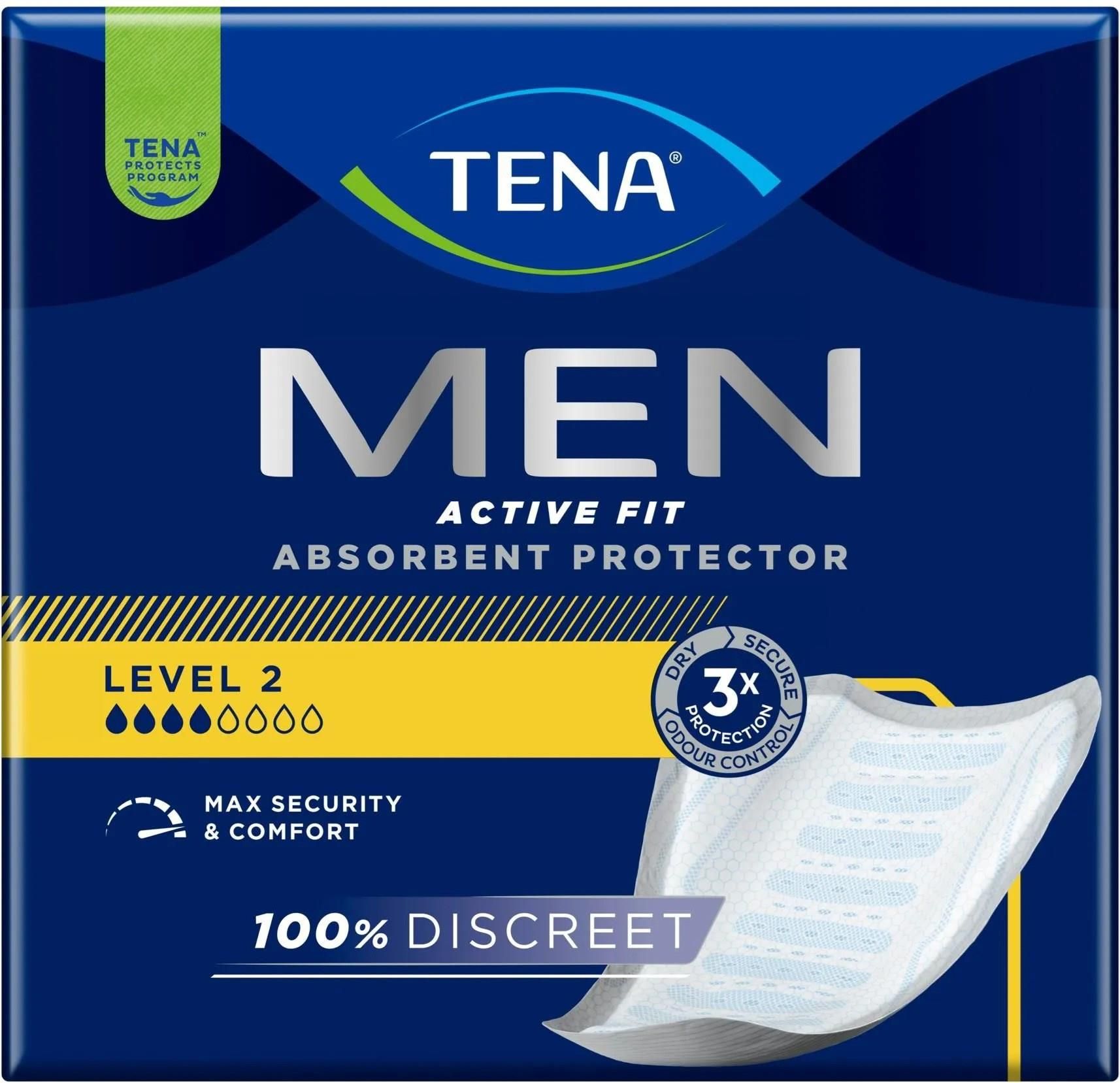 TENA Men Active Fit Level 2 4x20szt - Opinie i ceny na Ceneo.pl