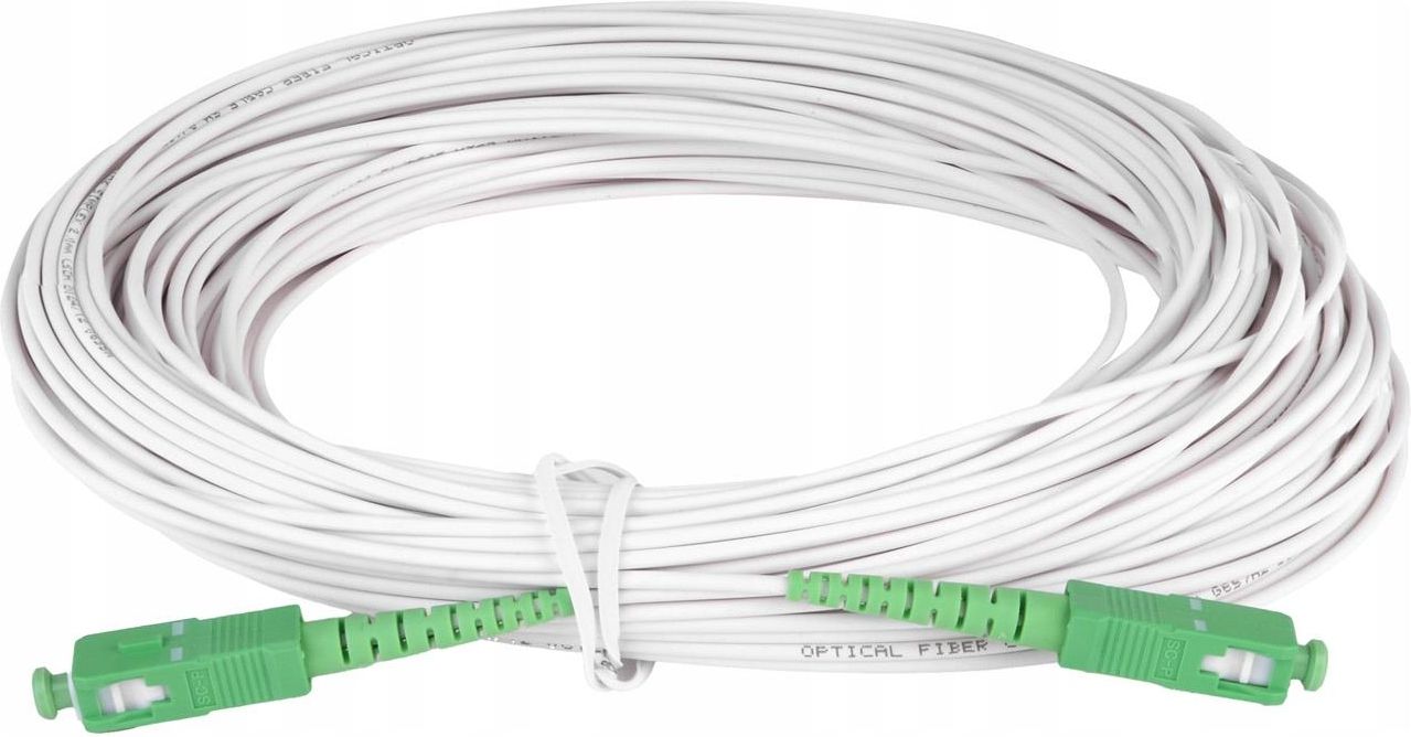 Telkom-Telmor Patchcord 2.0mm G657A2 Złącze Sc/apc-sc/apc 20m biały ...