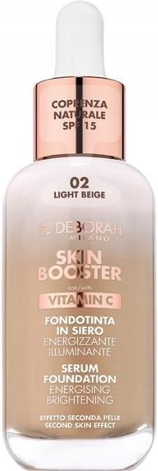 Deborah Podkład rozświetlający Skin Booster 02 Light Beige 30 ml ...